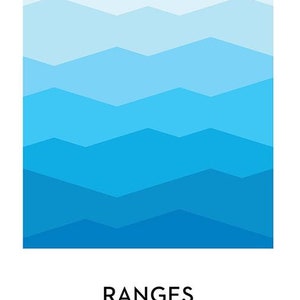 Ranges Quilt Pattern From Modern Handcraft - Etsy