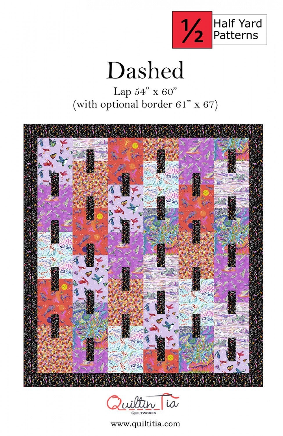 Dashed Quilt Pattern From Quiltin' Tia Quiltworks - Etsy