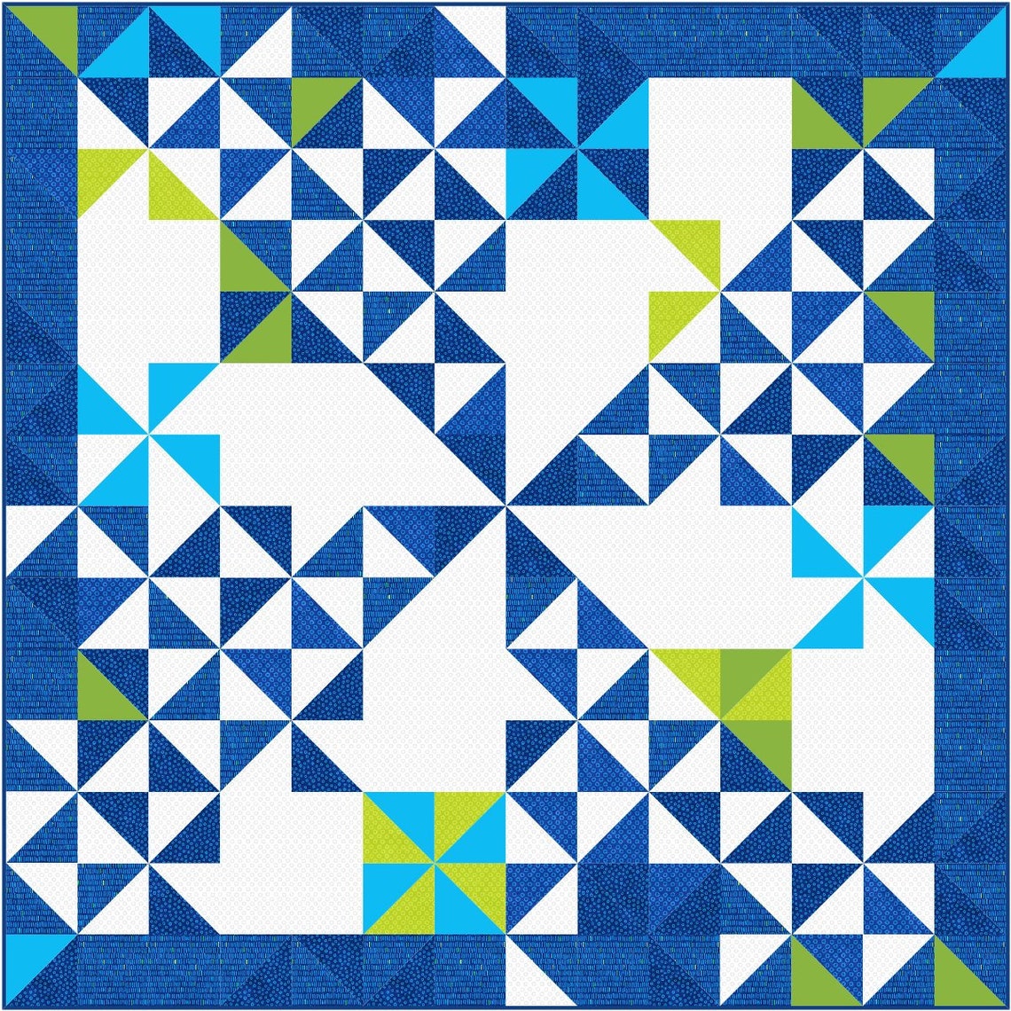 Spinning Out Quilt Pattern by Tammy Silvers for Tamarinis - Etsy