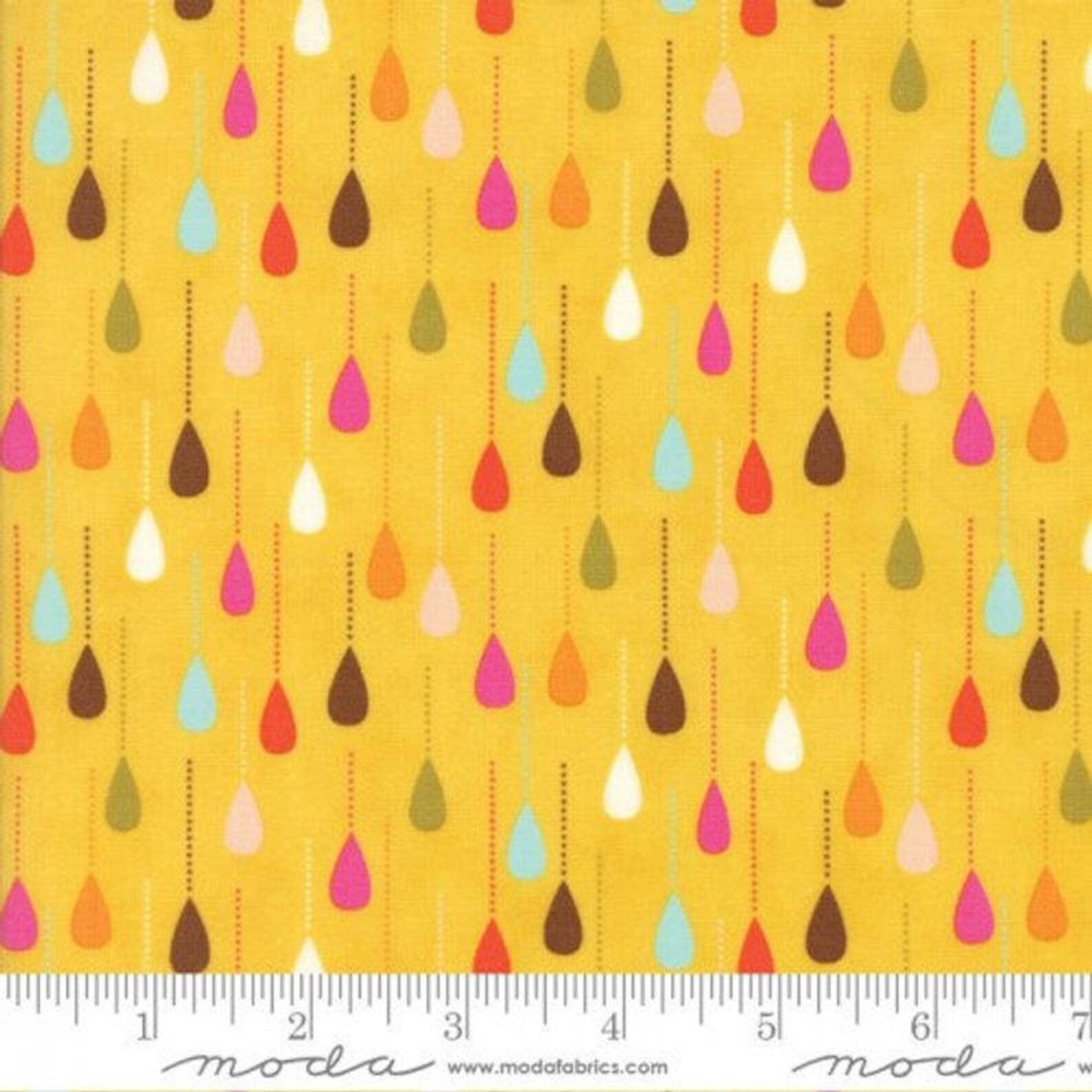 Wing & Leaf Fabric 10064 13 by Gina Martin for Moda - Etsy