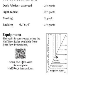 Harlequin Quilt Pattern by Brenda Henning for Bear Paw Productions - Etsy