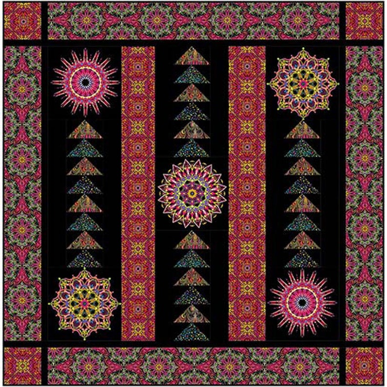 Going up Quilt Kit by Paula Nadelstern Featuring Needlestars - Etsy