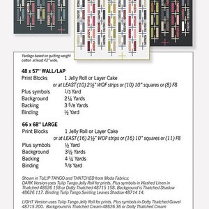 Tightrope Quilt Pattern From Robin Pickens Quilt Patterns - Etsy