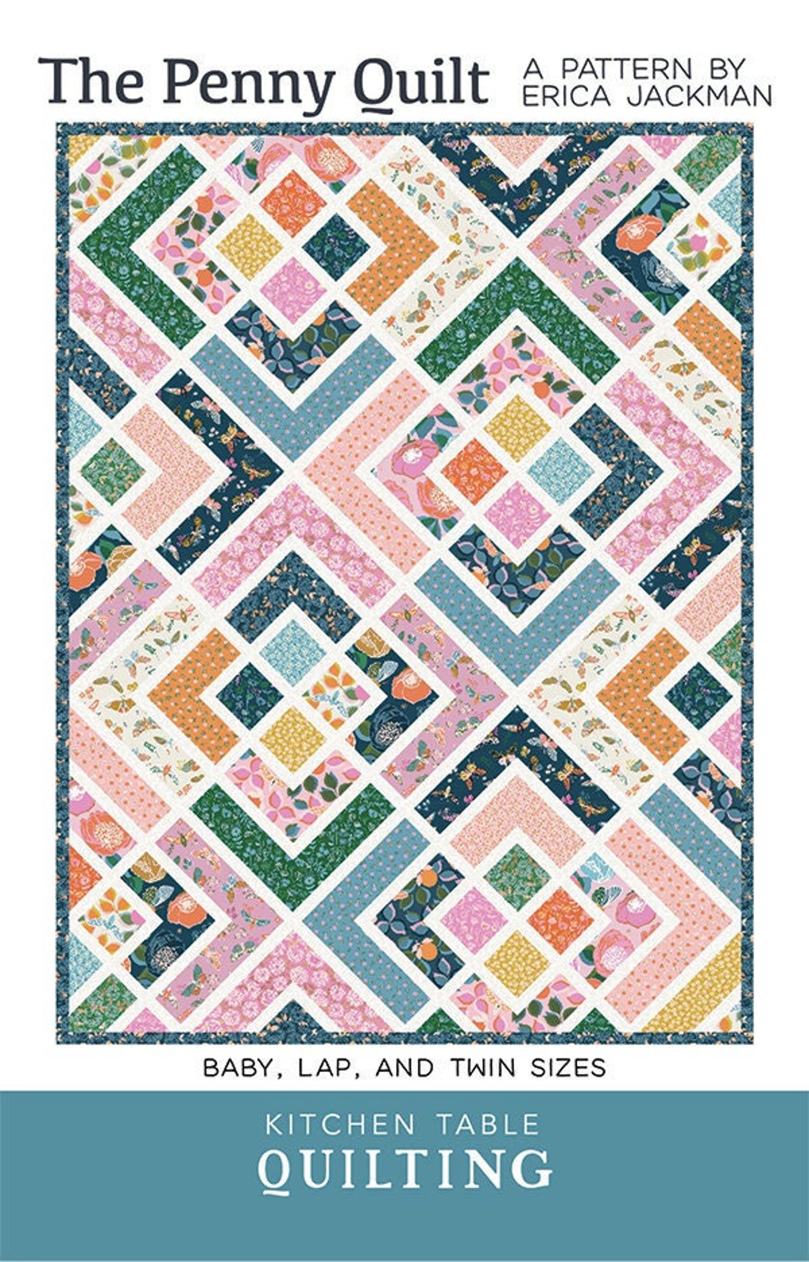 The Penny Quilt Quilt Pattern by Erica Jackman for Kitchen - Etsy