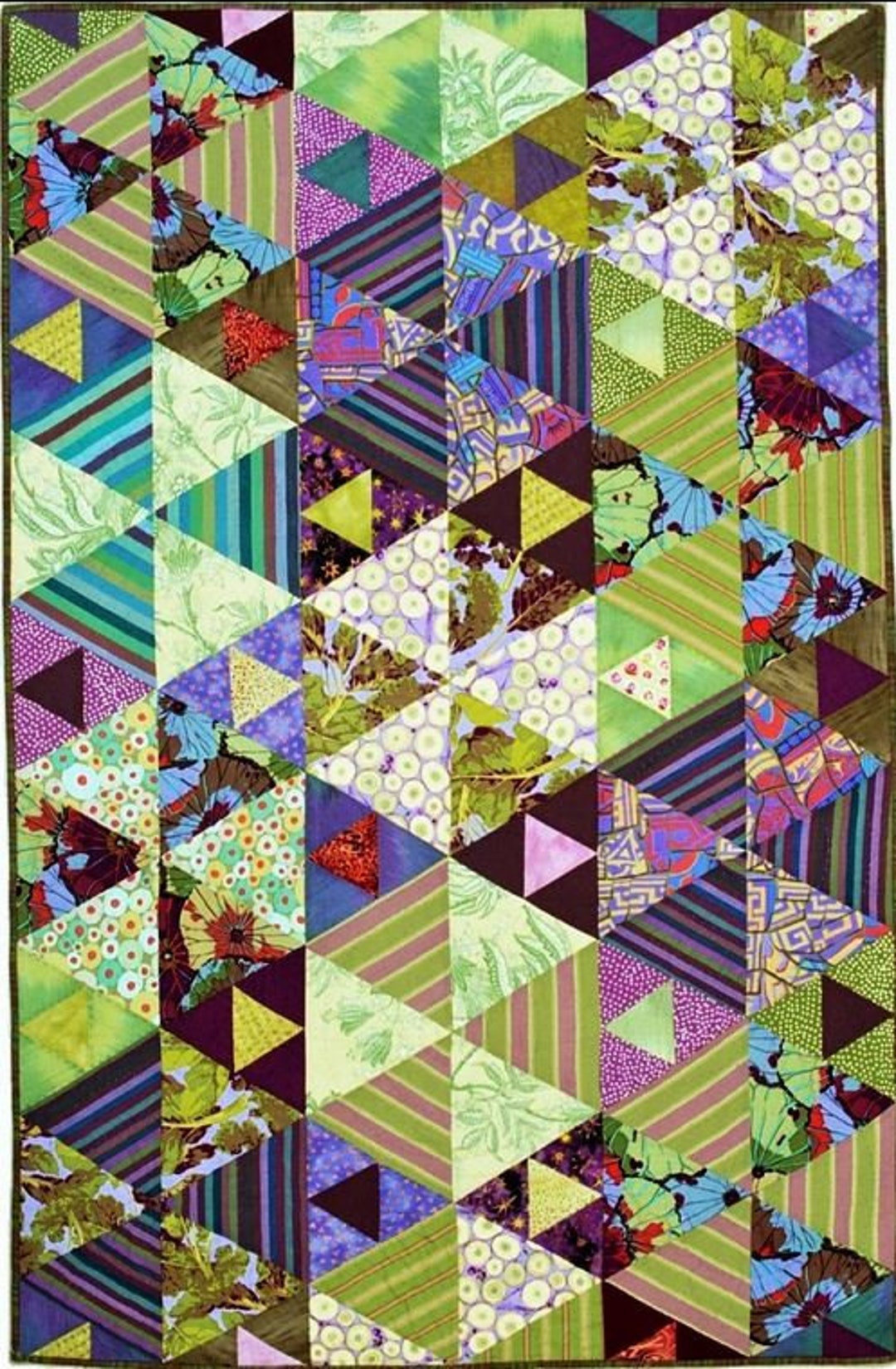Vernal Equinox Quilt Pattern Designed by Pamela Goecke Dinndorf for ...