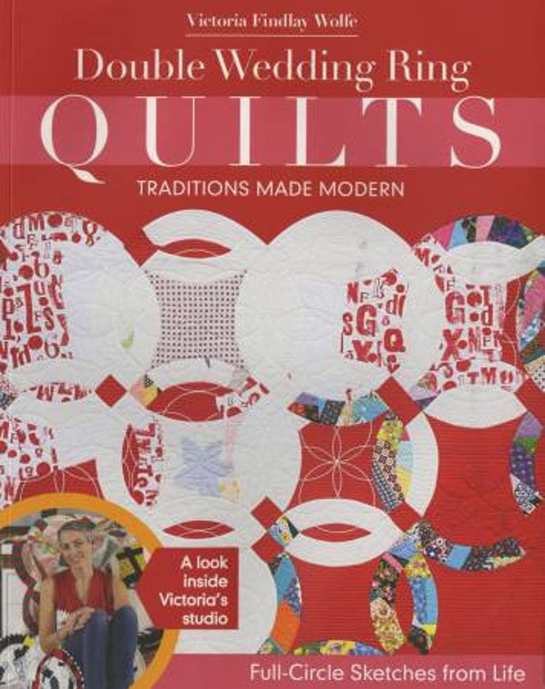Double Wedding Ring Quilts Quilt Pattern Book by Victoria | Etsy
