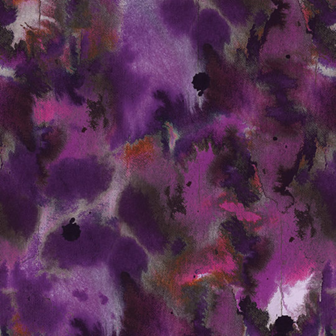 Color Wash Purple Fabric From the Reflections Collection From Benartex ...