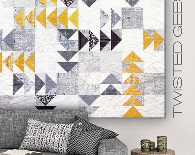 Twisted Geese Pattern by Brigitte Heitland From Zen Chic - Etsy