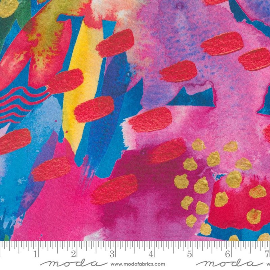 New Wide 108" Coming up Roses Sapphire Fabric 108016 12 by Create Joy ...
