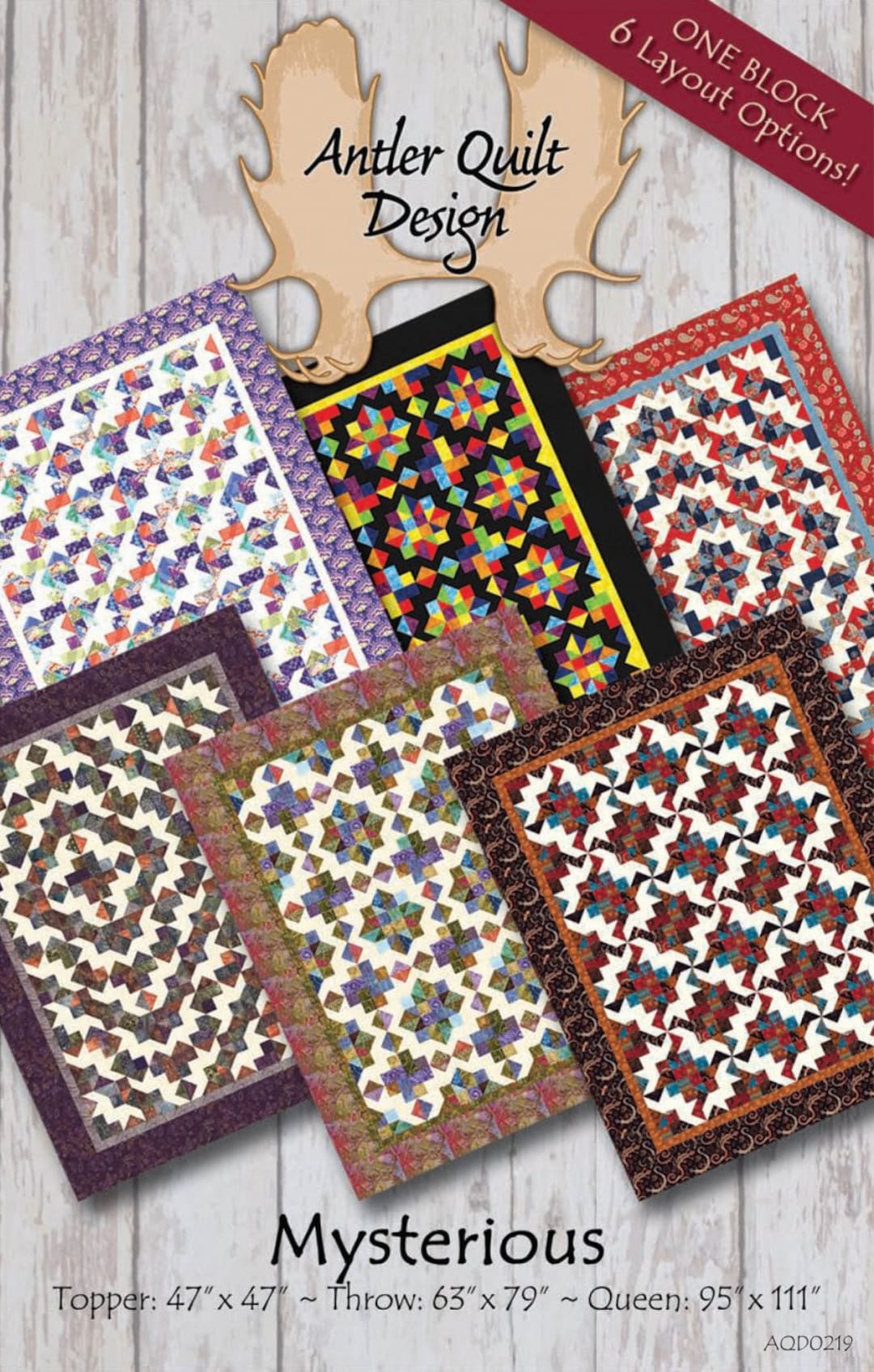 Mysterious Quilt Pattern by Doug Leko of Antler Quilt Design - Etsy