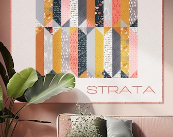 Radiant Waves Quilt Pattern by Brigitte Heitland for Zen Chic - Etsy