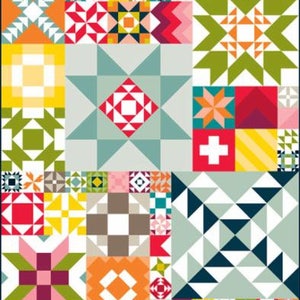 Moda's Modern Building Blocks Pattern and Instructions - Etsy