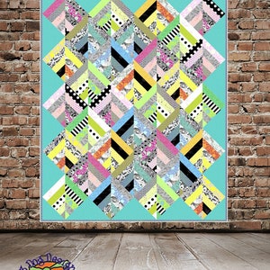 Jumping Jack Quilt Pattern Designed by Carl Hentsch for 3 Dog Design Co ...