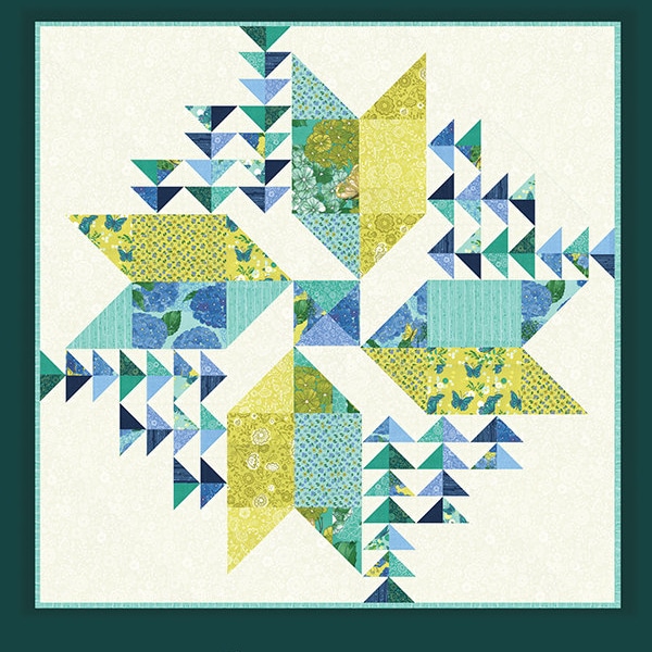 Wind Drifter Quilt Pattern by Robin Pickens - Etsy