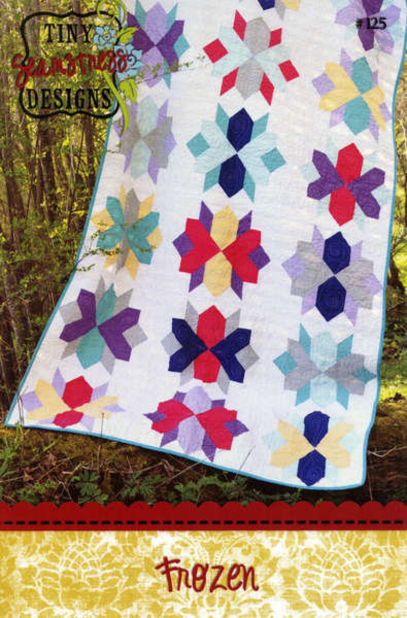 Frozen Quilt Pattern by Tiffany Jenkins for Tiny Seamstress - Etsy