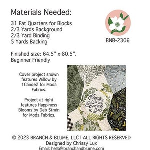 The Eleanor Quilt by Crissy Lux for Branch & Blume - Etsy