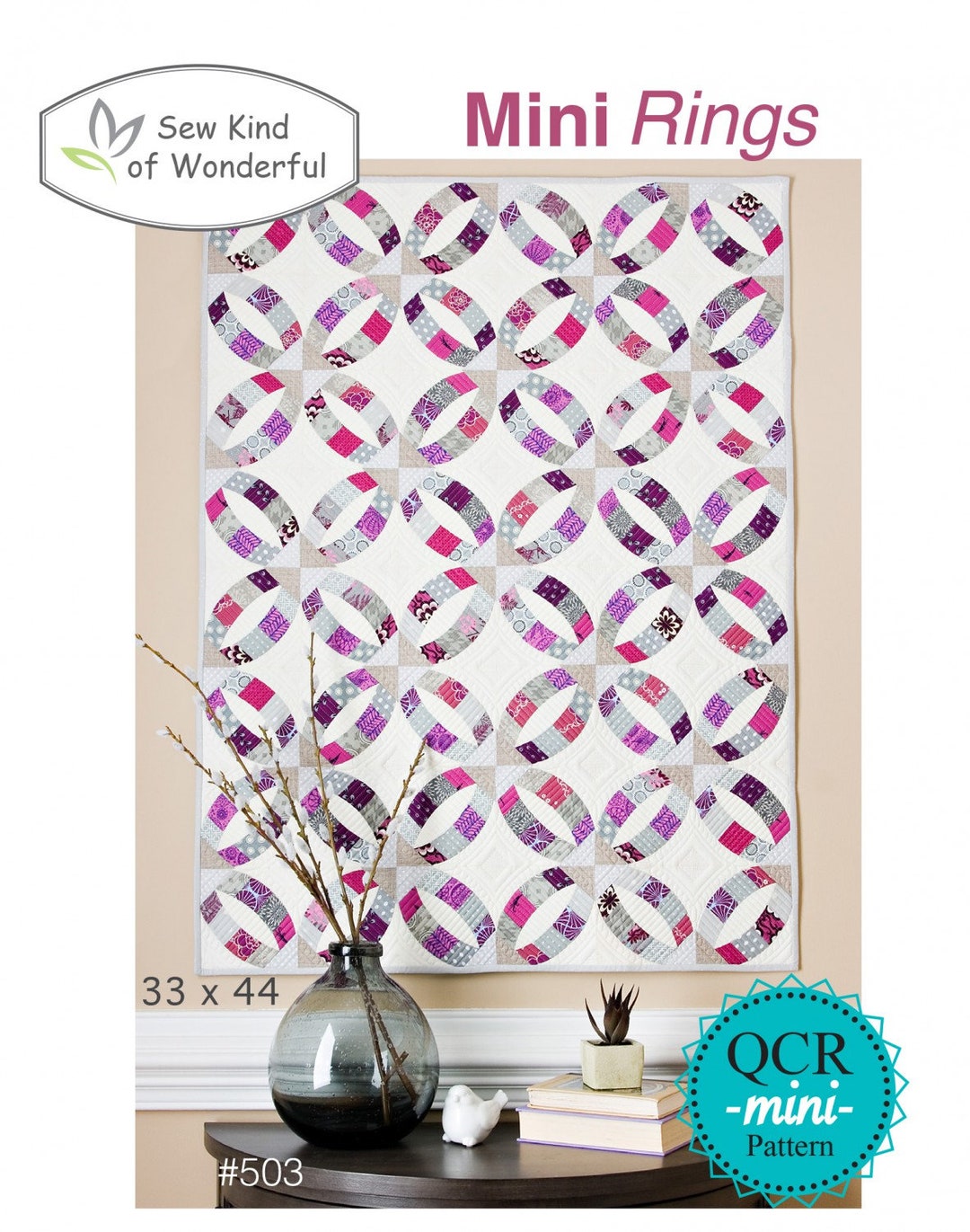 Mini Rings Quilt Pattern From Sew Kind of Wonderful - Etsy