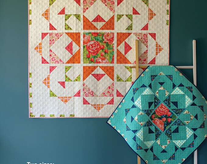 Town Square Garden Quilt Pattern by Robin Pickens - Etsy