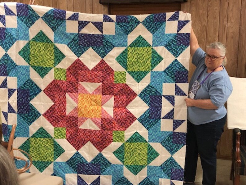 Aurora Quilt Pattern by Tied With a Ribbon - Etsy