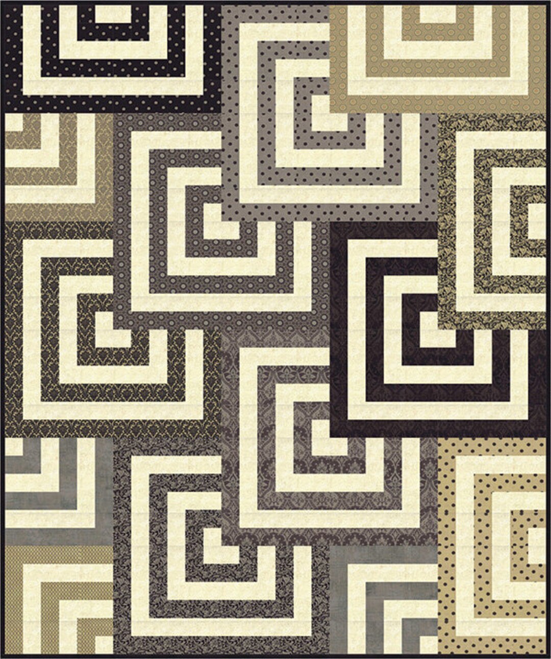 Mes-merize Quilt Pattern From Basicgrey - Etsy