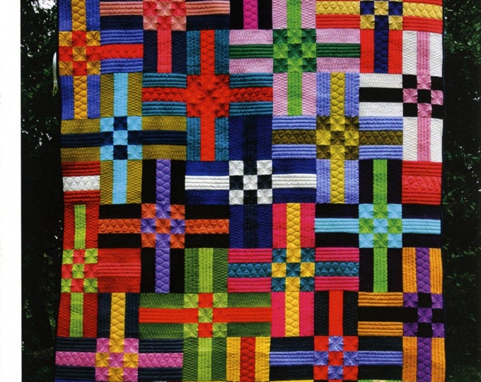 Colors Quilt Pattern Designed by Karen Bennett for Nellie's Needle ...