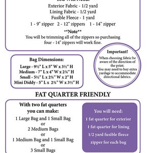 Bodobo Box Bags Pattern From Bodobo Bags for Ticklegrass Designs - Etsy