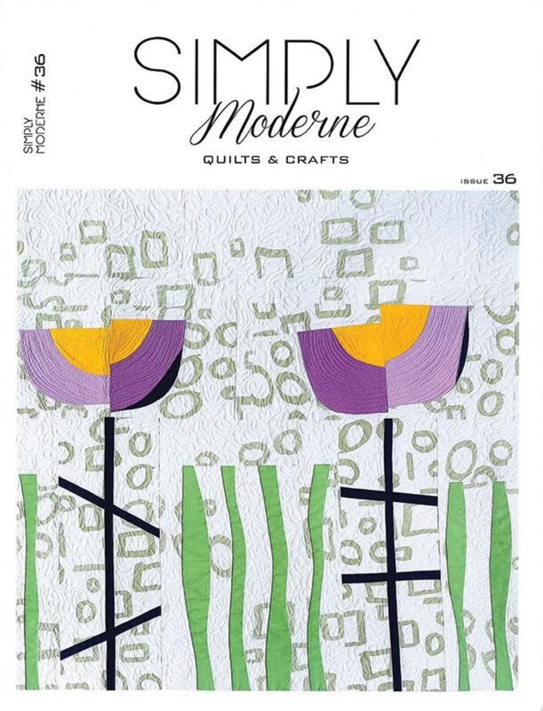 Simply Moderne Quilts and Crafts 36 Magazine From Quiltmania - Etsy