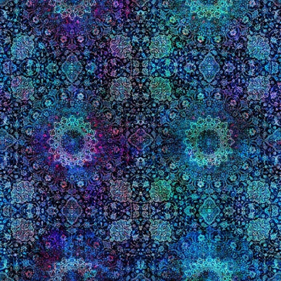 Floral Rhapsody Fabric From Hoffman Fabrics - Etsy