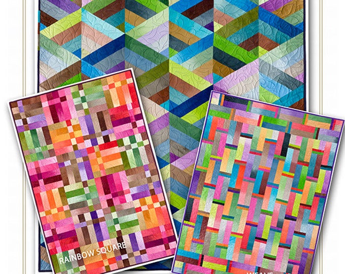 Strip It Three Ways Quilt Pattern From Nancy Rink Designs | Etsy