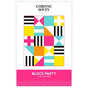 Block Party Quilt Pattern From Corinne Sovey Design Studio - Etsy