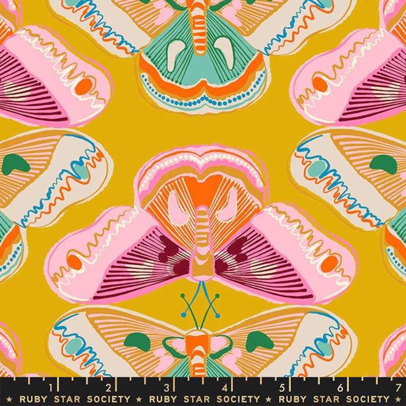 Curio Goldenrod Fabric RS0059 12 by Ruby Star Society for Moda - Etsy