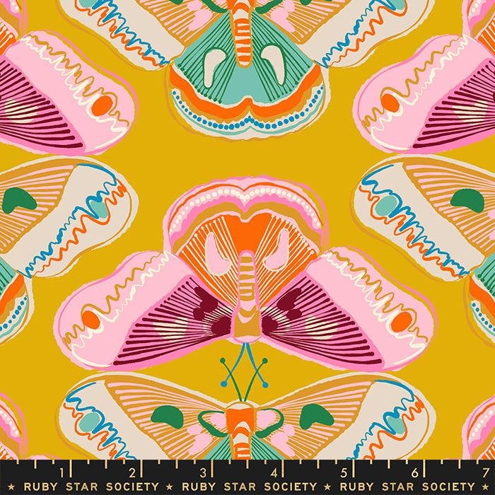 Curio Goldenrod Fabric RS0059 12 by Ruby Star Society for Moda - Etsy