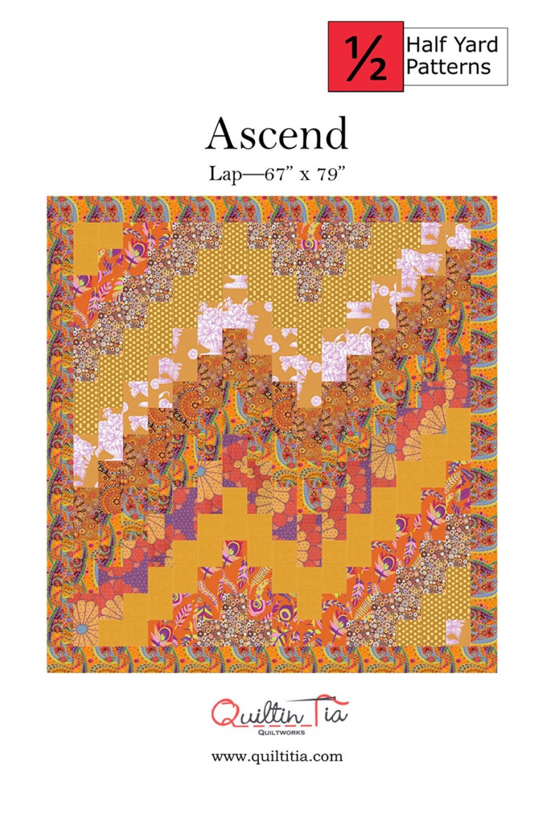 Ascend Quilt Pattern From Quiltin Tia Quiltworks - Etsy