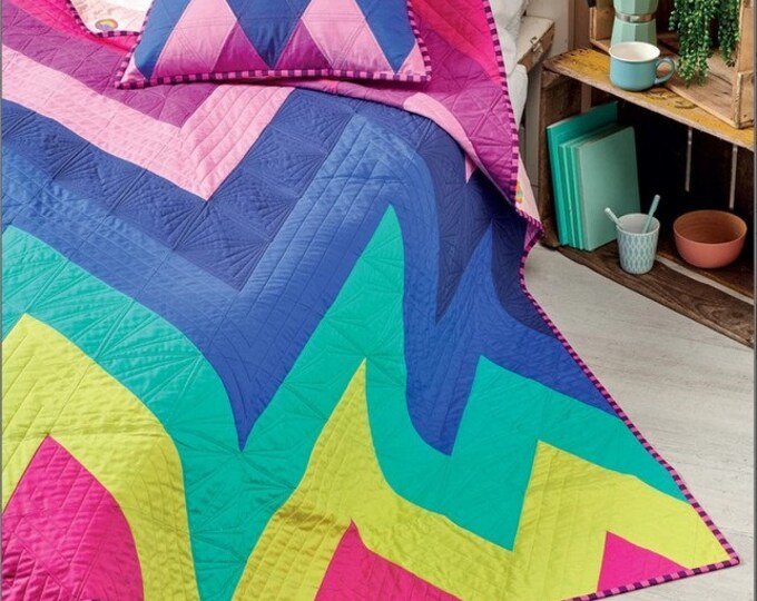 Fractions Quilt Pattern From Swirly Girls - Etsy