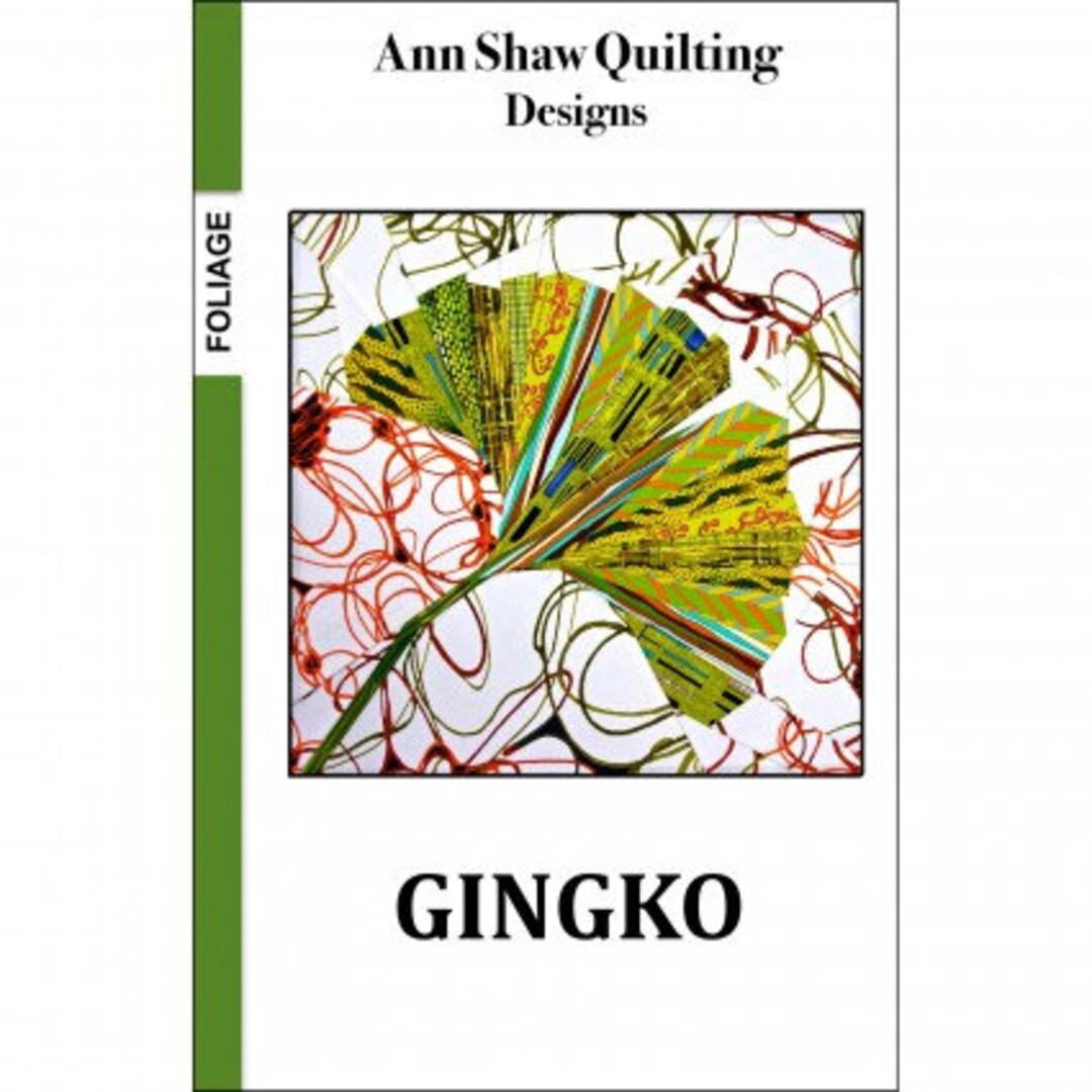 Gingko quilt block pattern from Ann Shaw Quilting Designs - Etsy.de