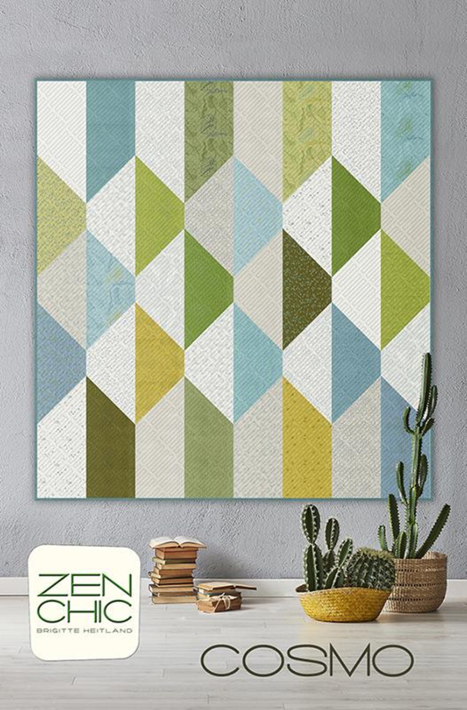 Cosmo Quilt Pattern by Zen Chic - Etsy
