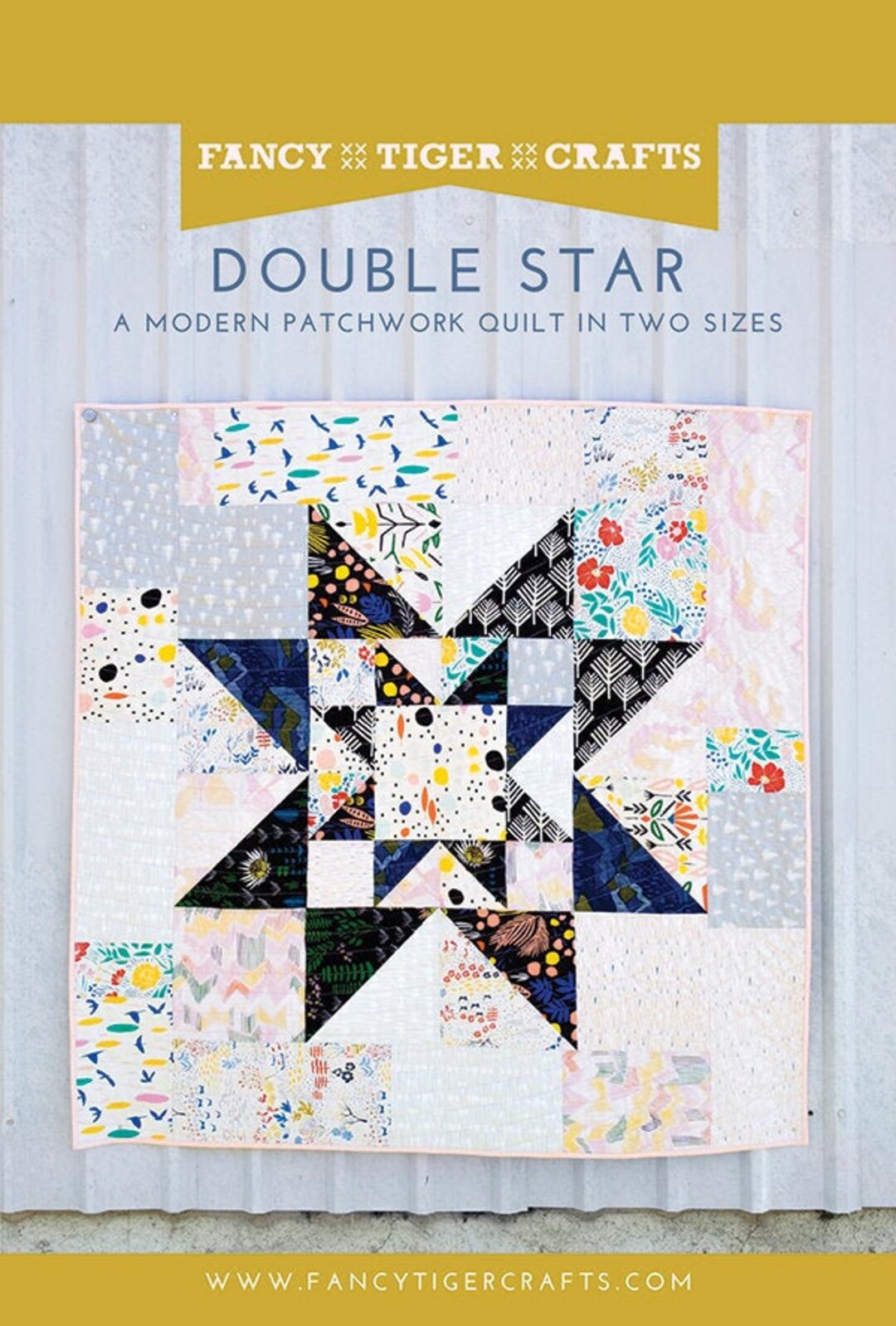 Double Star Quilt Pattern From Fancy Tiger Crafts - Etsy