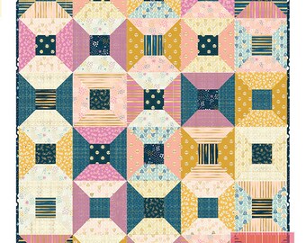 Aura Quilt Kit Includes Sky Fabric by Jennifer Sampou and Aura Pattern ...