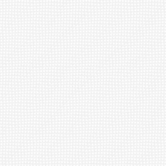 White on White Triangle Play 51991A-1 Cotton Fabric From | Etsy