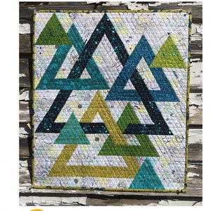 Kwik Tangled Triangles From Two Kwik Quilters - Etsy