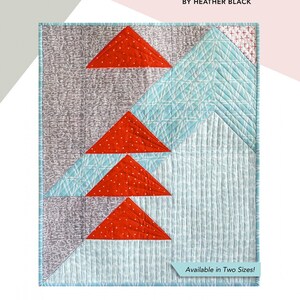 Going up Quilt Pattern by Heather Black for Quiltachusetts - Etsy
