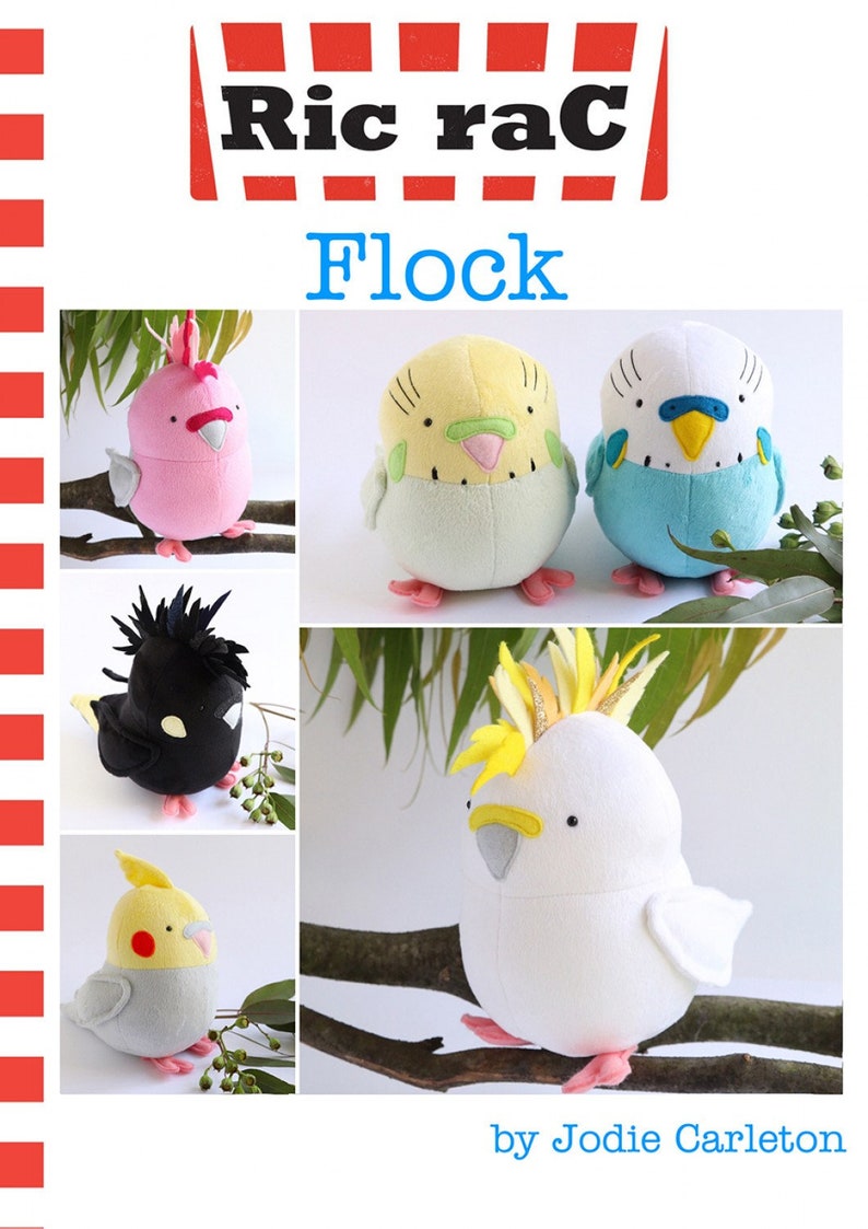 Flock Pattern From Ric Rac - Etsy