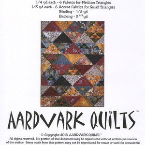 Prisms Quilt Pattern From Aardvark Quilts AQ846 - Etsy