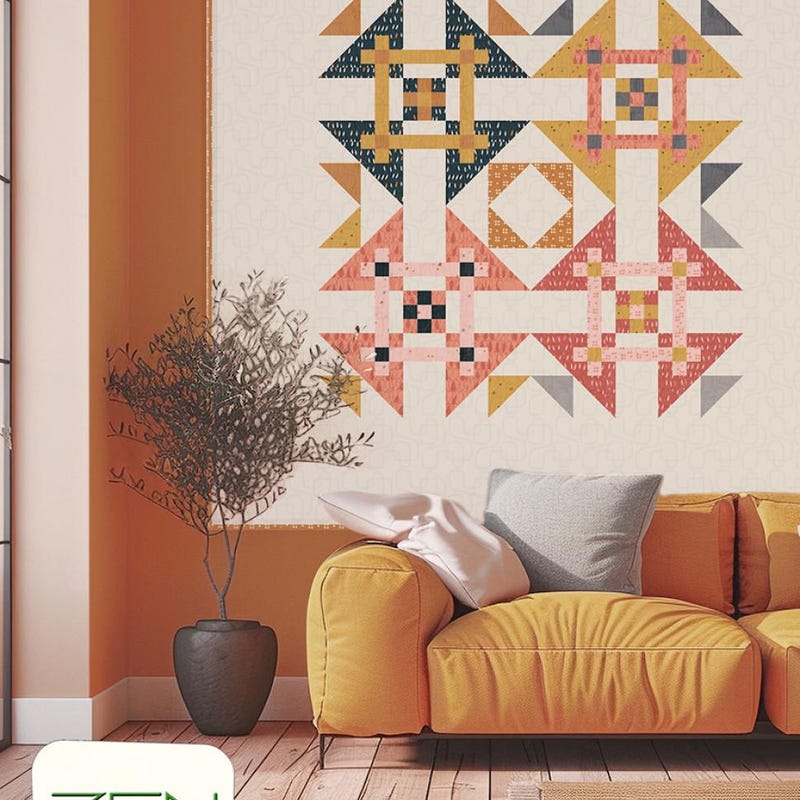 Fusion Quilt Pattern - Etsy