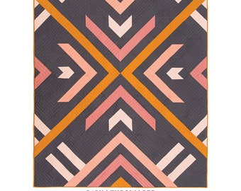Deco Quilt Pattern by Brittany Lloyd of Lo & Behold Stitchery - Etsy