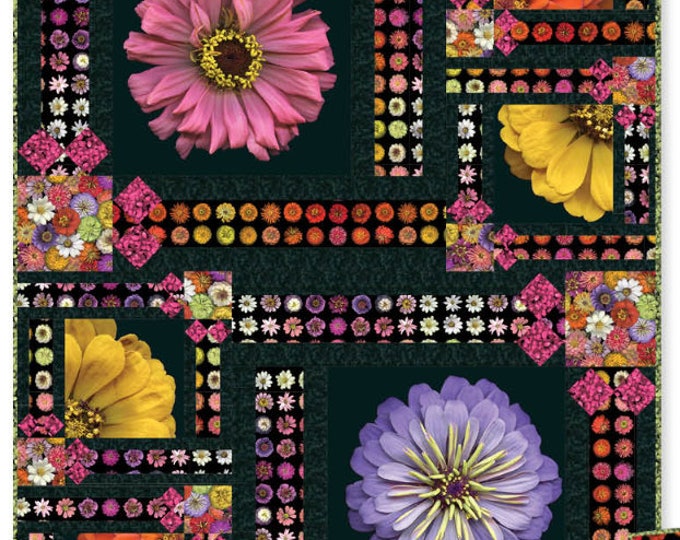 Flower Power Quilt Kit - Etsy