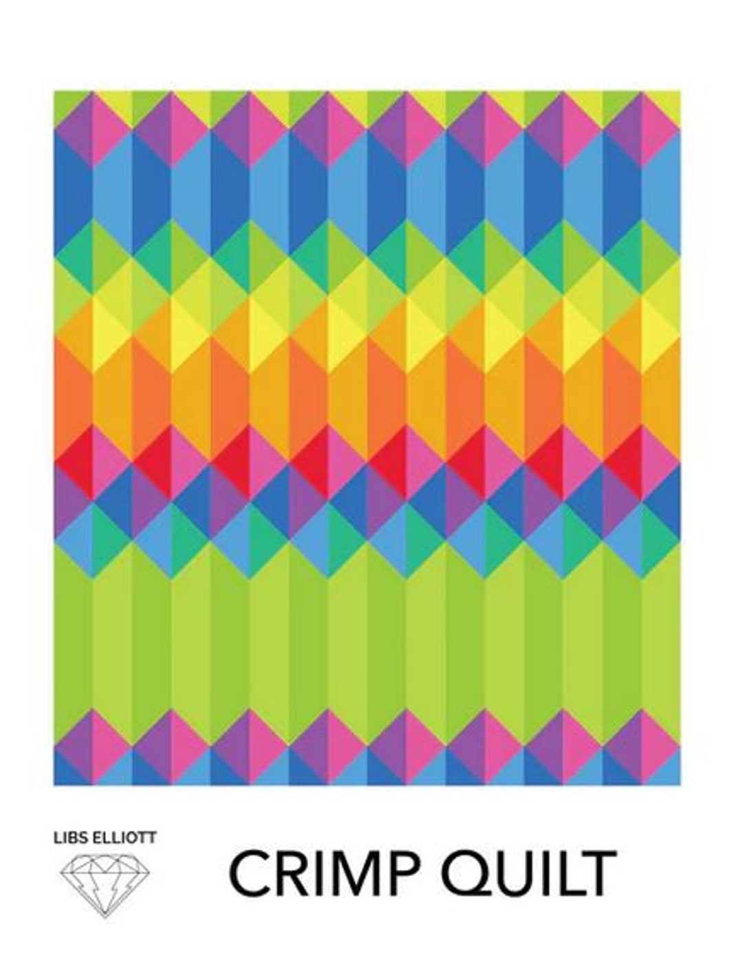 Crimp Quilt Pattern Designed by Libs Elliott - Etsy