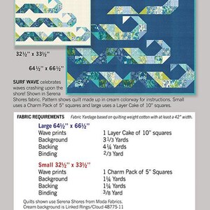 Surf Wave Quilt Pattern by Robin Pickens Quilt Patterns - Etsy