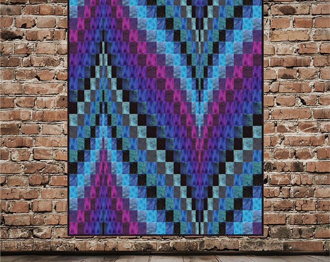 Sound Waves Quilt Pattern by Tammy Silvers for Tamarinis - Etsy