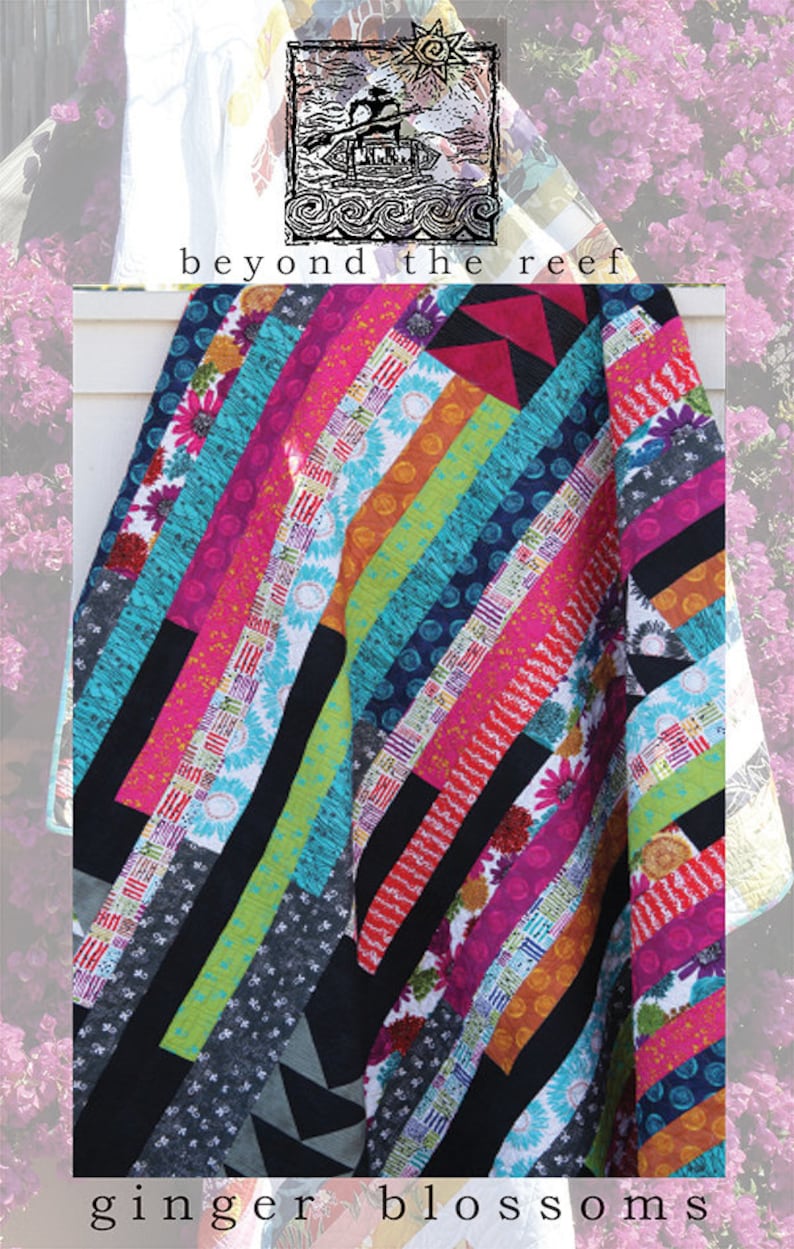 Ginger Blossoms Quilt Pattern From Beyond the Reef Btr-59 - Etsy
